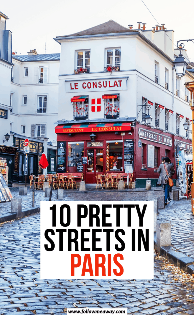 10 Of The Most Charming Streets In Paris + Map To Find Them - Follow Me ...
