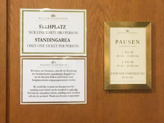 How To See An Opera in Vienna for €3 - Follow Me Away
