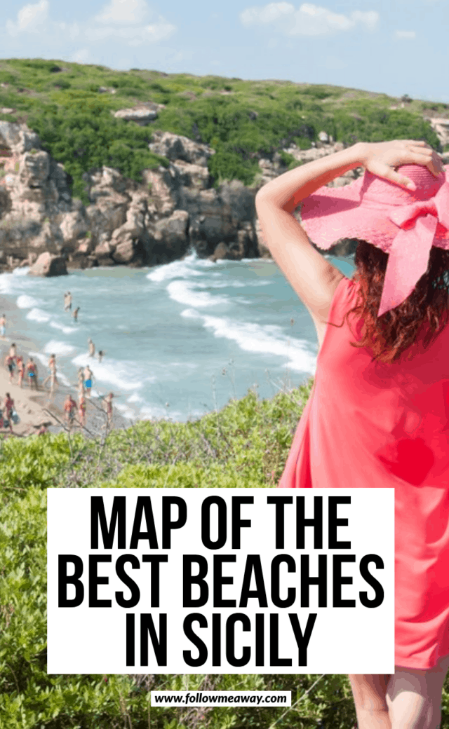 12 Beautiful Beaches In Sicily + Map To Find Them - Follow Me Away