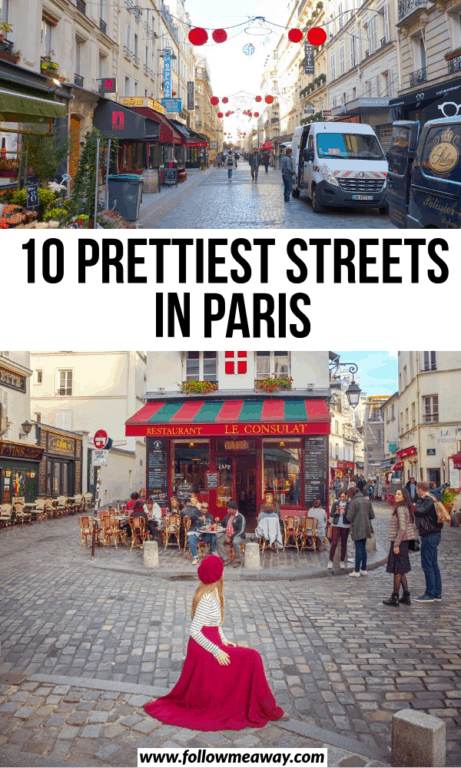 10 Of The Most Charming Streets In Paris + Map To Find Them - Follow Me ...