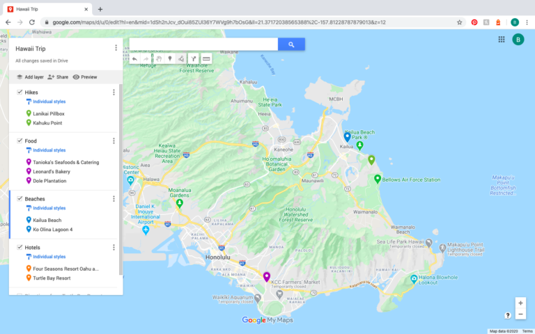 Exactly How To Use The Google Maps Trip Planner - Follow Me Away